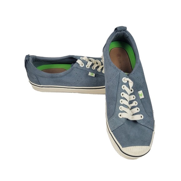 Cariuma | Shoes | Cariuma Womens 5 Mens 9 Blue Low Sneakers Canvas ...